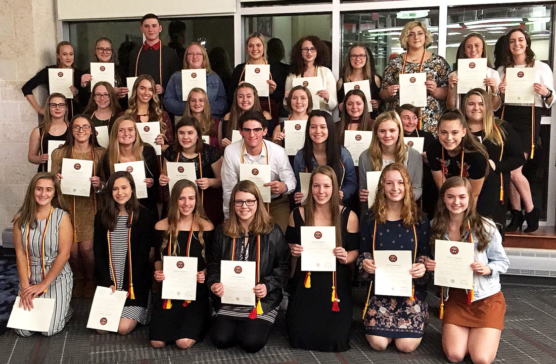 Bellefonte students inducted into Spanish Honor Society | News, Sports ...